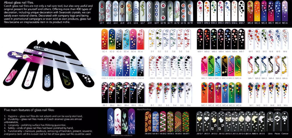 Crystal Nail Files | All about crystal glass nail files